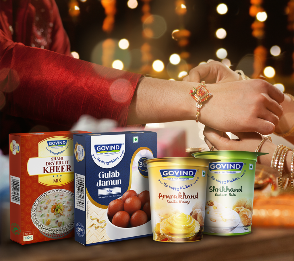 Celebrate this Raksha Bandhan with Sweet Treats from Govind Milk ...